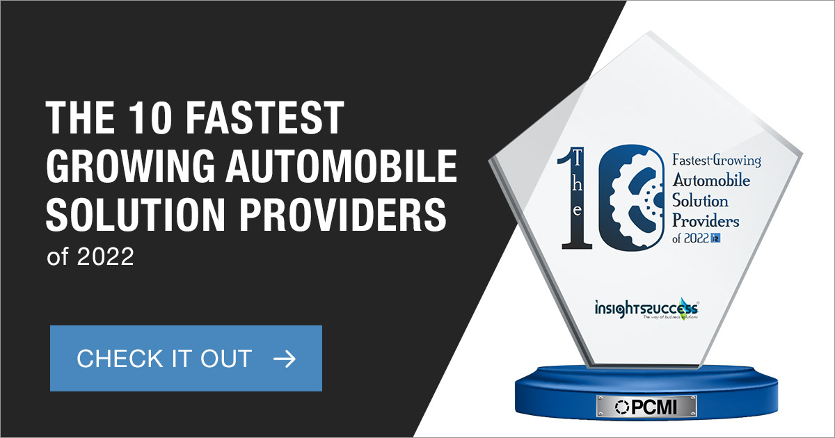 PCMI Awarded One of The 10 Fastest-Growing Auto Solution Providers